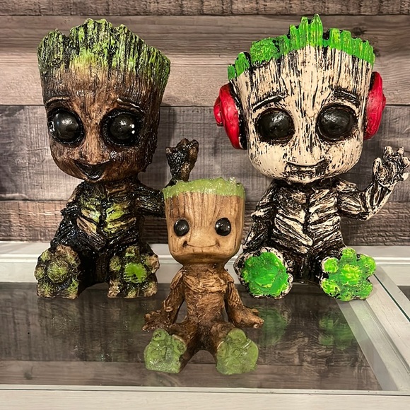 Other | New Rare Hard To Findgroot Planters Are Made Out Of Fishbone 45 ...